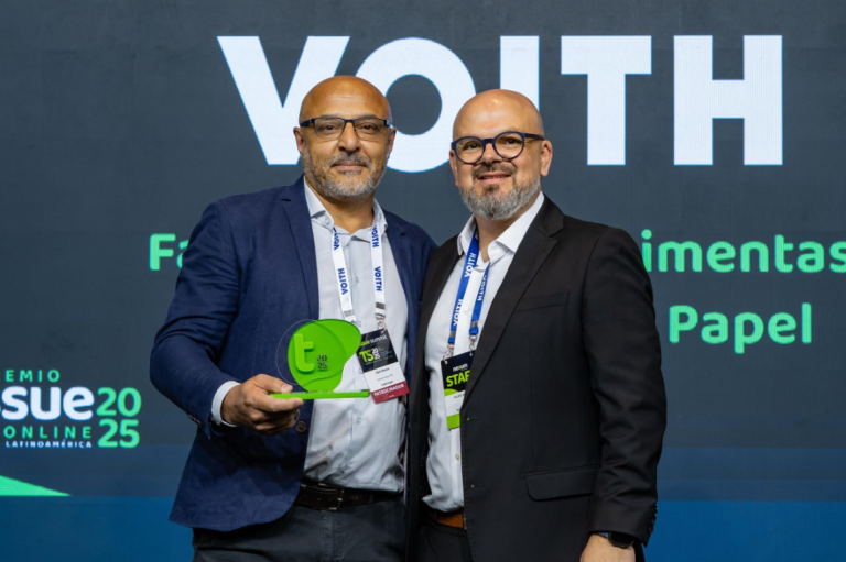 Voith Paper é reconhecida com duas premiações no Tissue Summit ...